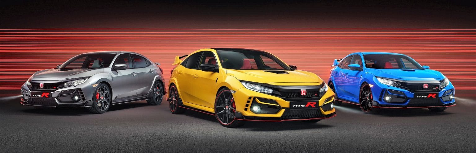 Now you can have your Honda Civic Type-R in one of three versions ...