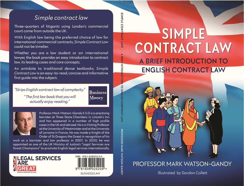 Book Launch - Simple contract law - Professor Mark Watson-Gandy ...