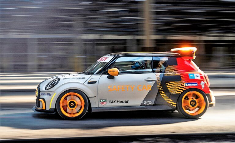 This E version highlights that not all Minis are destined for the road ...