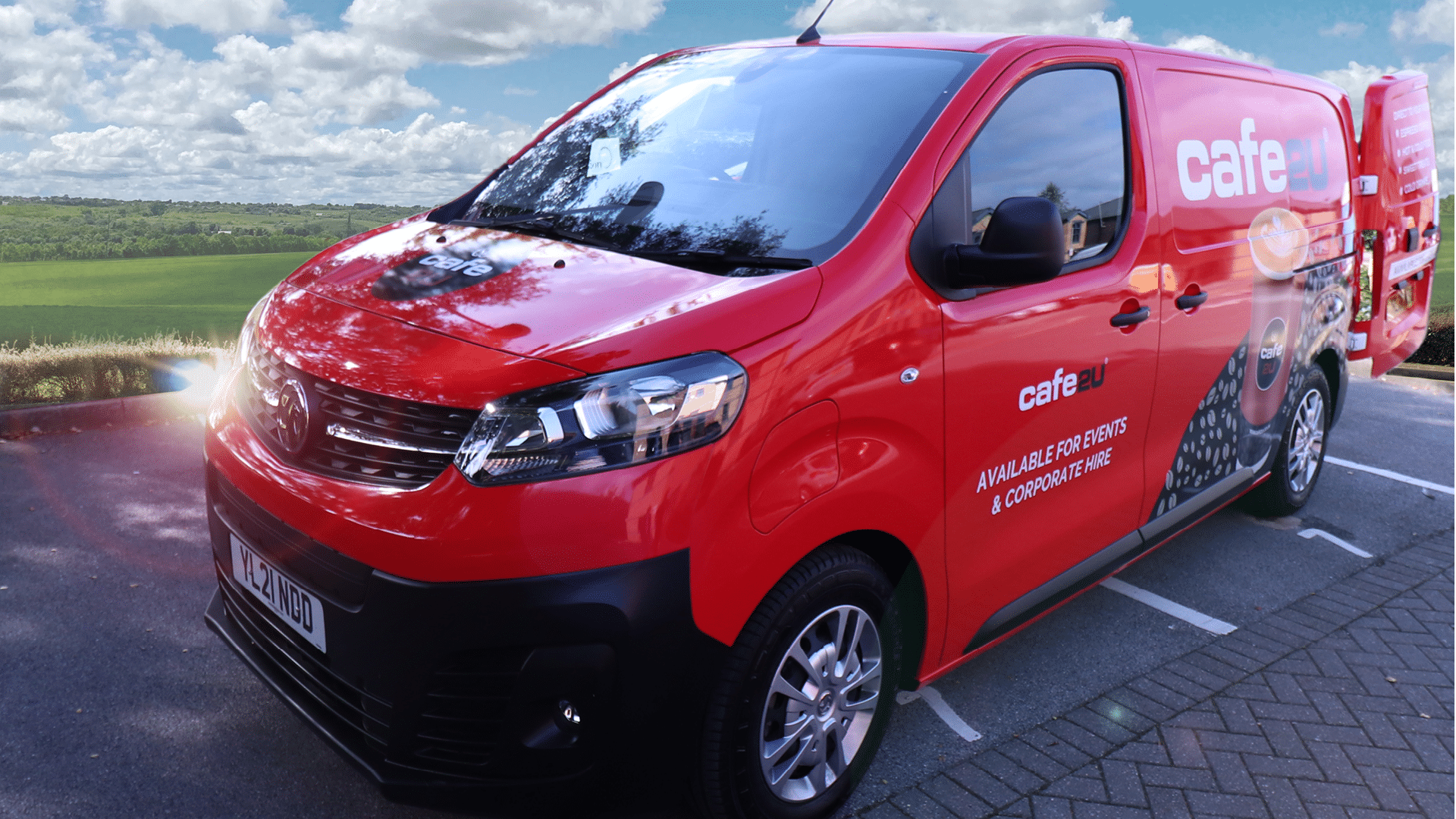 Red van goes green: CAFE2U launches world’s first all-electric coffee ...