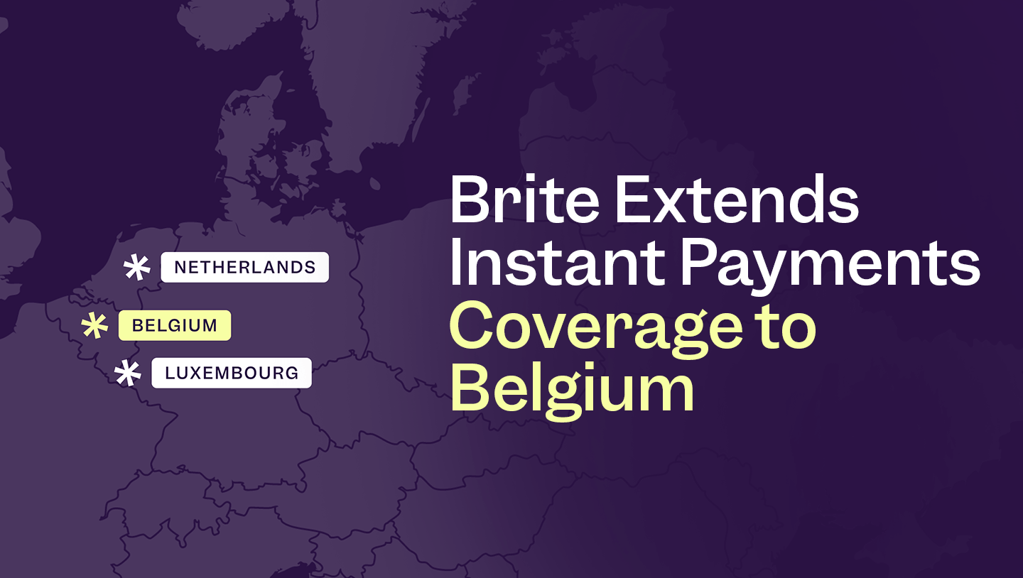 Brite Payments extends instant payments to Belgium - Business Money