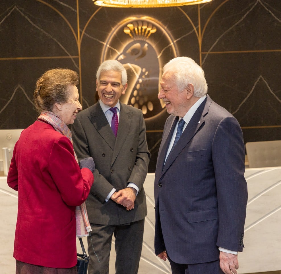 The Princess Royal officially unveils new office for private and ...