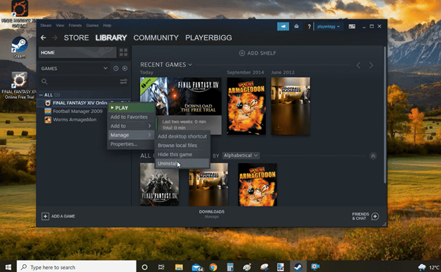 How to uninstall Final Fantasy XIV from Windows PC (step-by-step guide ...